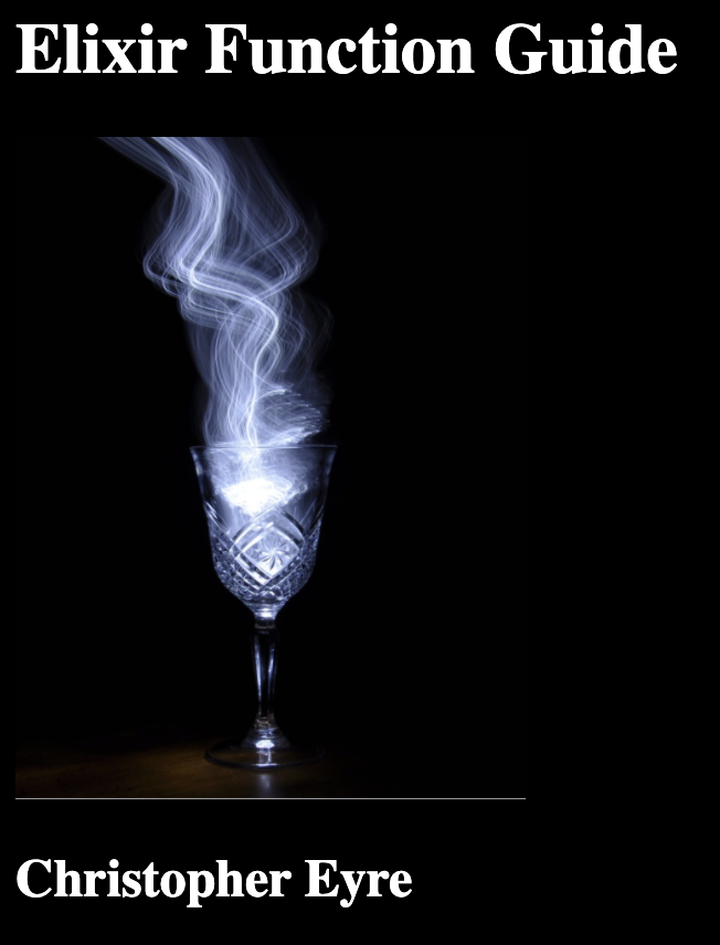 My Second Book, Elixir Function Guide has been published – Developer Rants